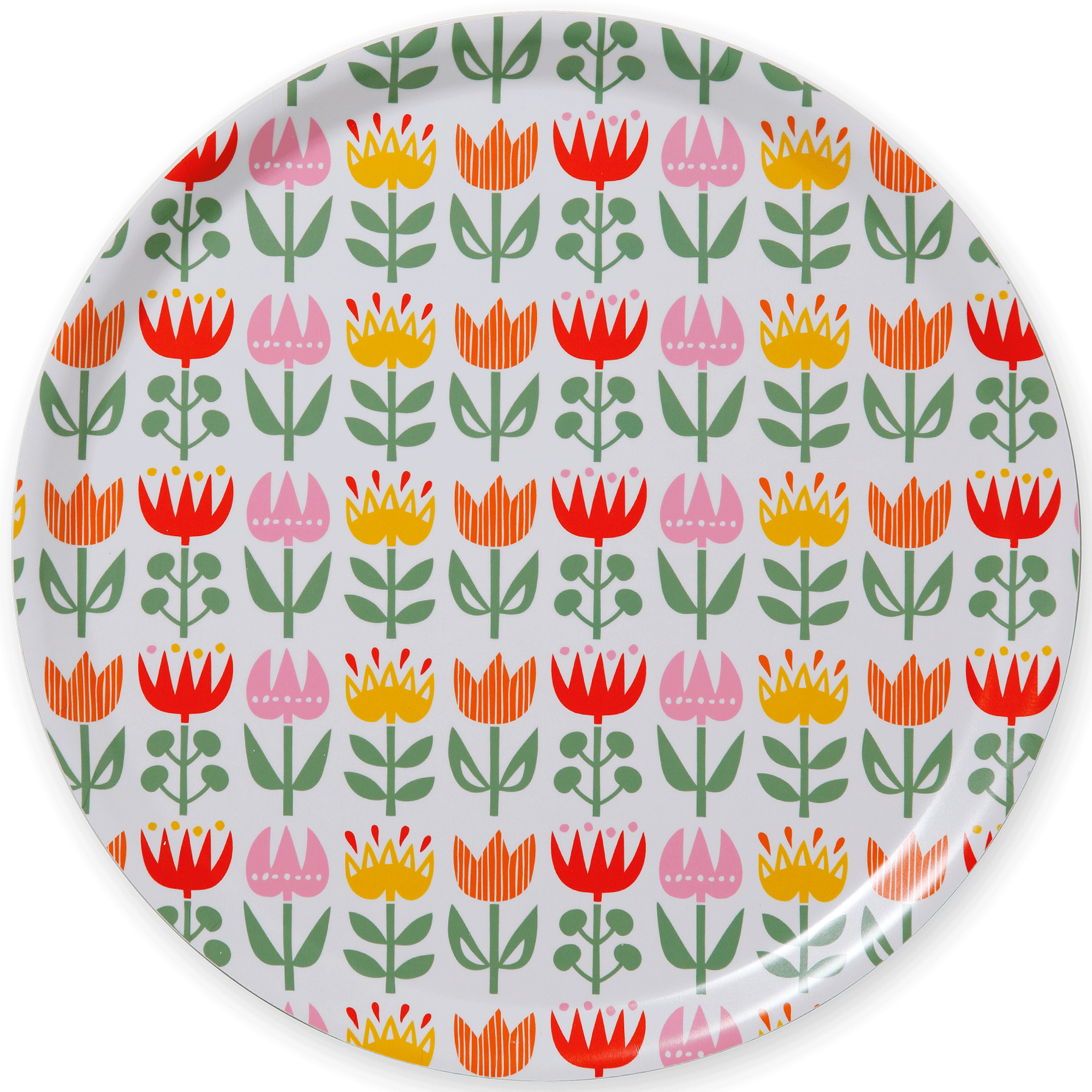 Tulip Red Ø38 cm Tray – Klippan UK